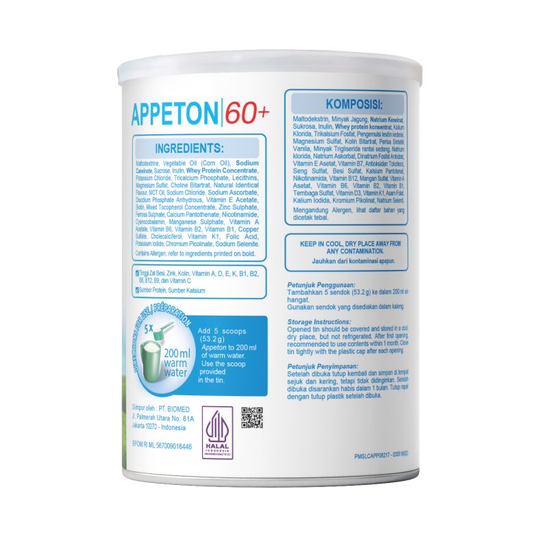 Appeton Wellness 60+ 400g - Appeton Indonesia